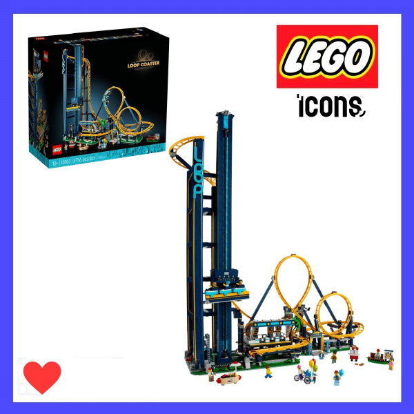 Конструктор LEGO Icons 10303 Creator Expert - Американские горки с ...