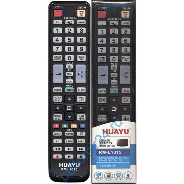 дистанционный пульт управления HUAYU RM-L1015 CJMMON LCDLED TV REMOTE CONTROL купить на OZON по ...