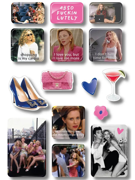 3d стикеры и наклейки на телефон Sex In The City купить на Ozon по низкой цене 1772755939