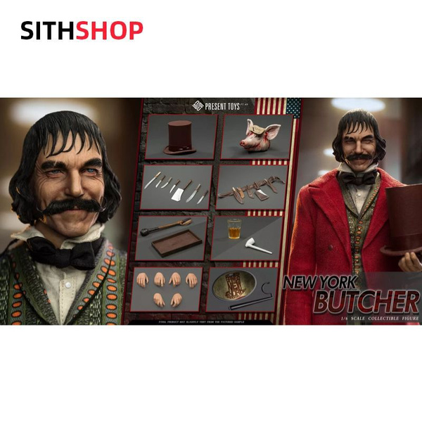 Фигурка PRESENT TOYS PT-sp45 Gangs of New York Bill The Butcher 1/6 ...