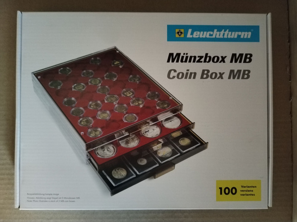 кассета (бокс) MB для 35 капсул QUADRUM MINI - Leuchtturm (Германия ...