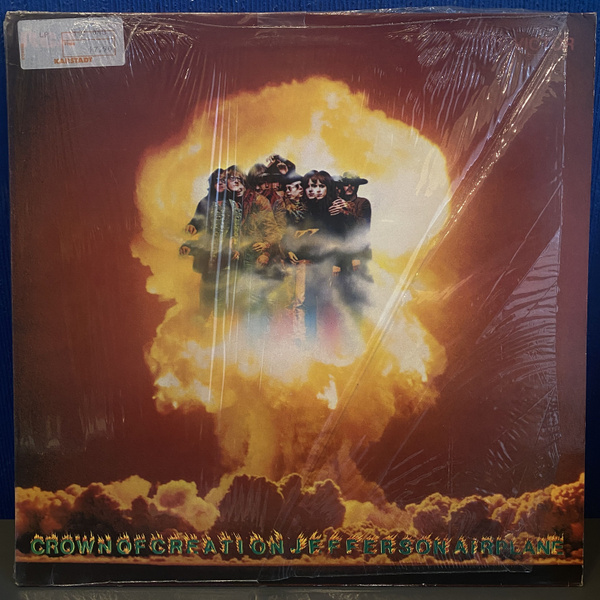Jefferson Airplane. Crown Of Creation (EX+) ВИНТАЖ! 1976(1968) (LP) Виниловая пластинка купить ...