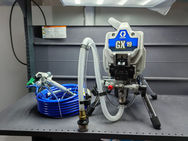 Graco GX19 окрасочный аппарат купить на OZON по низкой цене (1792593033)