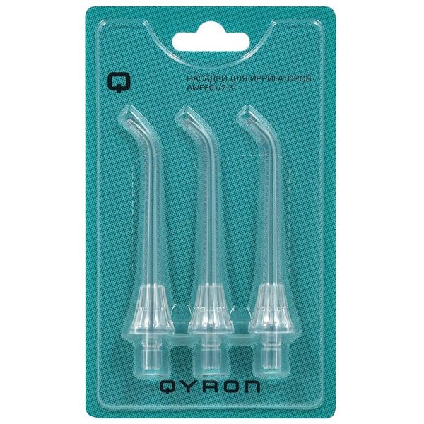 Набор насадок для ирригатора QYRON AWF601/2-3 купить на OZON по низкой ...
