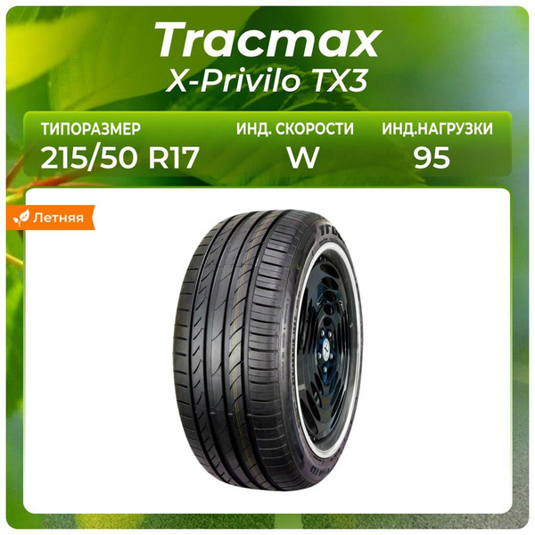 Tracmax X-Privilo TX3 Шины летние 215/50 R17 95W (857381948)