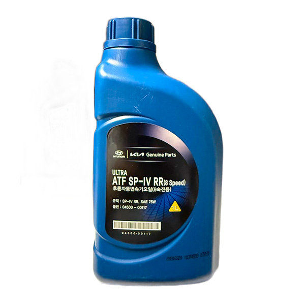 Трансмиссионное масло HYUNDAI, KIA, ATF SP-IV RR 75W 1 л (арт. 04500 ...