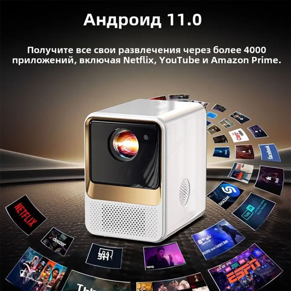 Lenovo Проектор S2, 1LCD, белый купить на OZON по низкой цене (1899642905)