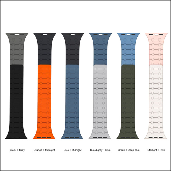 Магнитный ремешок, подходящий для 42 44 45 49 мм Apple Watch, может ...