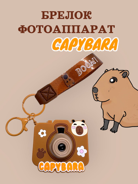 Брелок фотоаппарат CAPYBARA купить на OZON по низкой цене (1827039839)