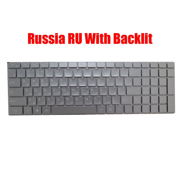 RTDPART Клавиатура беспроводная Клавиатура для ноутбука IRU C15X Z15X Z15S Z15F Q15A Q15S ...