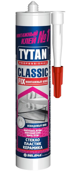 Клей монтажный Classic Fix TYTAN Professional 310мл купить на OZON по ...