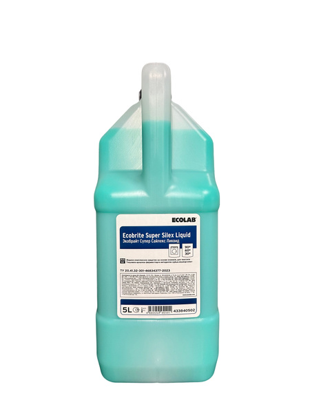 Ecolab Ecobrite Super Silex Liquid комплексное средство для стирки с ...