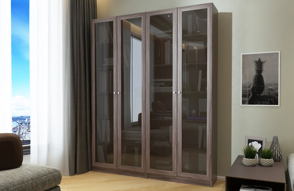 Стеллаж билли, 160х30х202 см, NICE MEBEL купить c доставкой на OZON по низкой цене (1851140347)