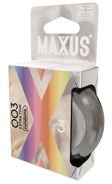 Экстремально тонкие презервативы в железном кейсе MAXUS 003 Extra Thin - 3 шт. купить на OZON по ...