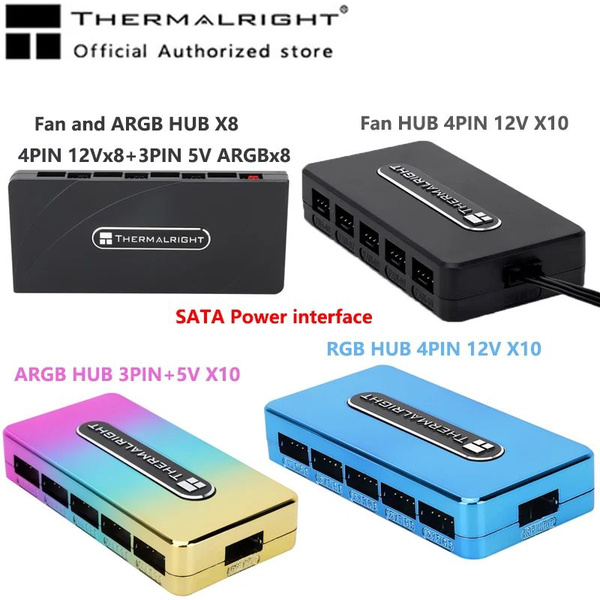 Thermalright FAN/RGB/ARGB-HUB-Controller REV.A SYNC Концентратор ...