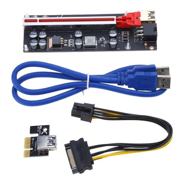 Плата адаптера Riser MyPads для PCI-E слота материнской платы 1X 2X 4X 8X 16X купить на OZON по ...