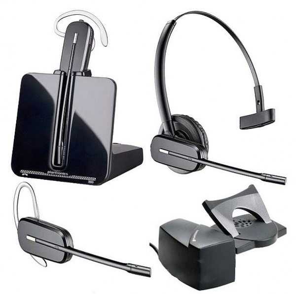 Беспроводная гарнитура Bluetooth Plantronics CS540+HL10/S, микрофон с ...