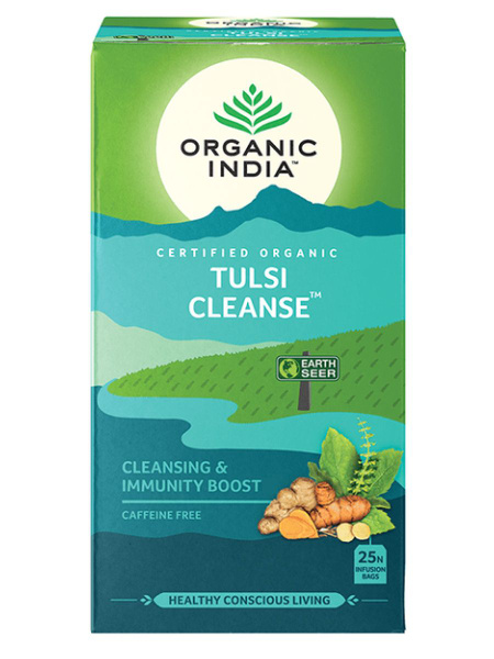 Чай для очищения Organic India Тулси (Tulsi Cleanse), 25 пак купить на ...