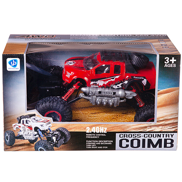 Машинка на радиоуправлении JUNFA Внедорожник, трюковая, 2,4 Ггц, с широкими колесами и ...