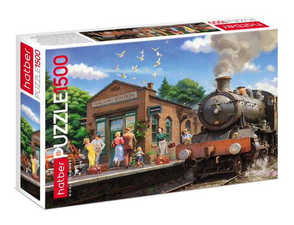 Пазл Hatber 1500 элементов 670х480 мм -Восточный экспресс- купить на OZON по низкой цене ...