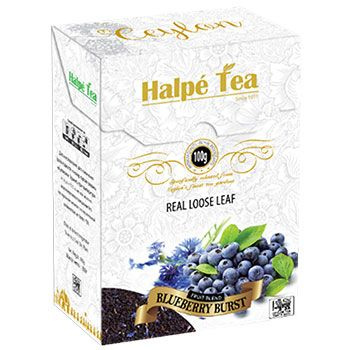 Чай черный "Черничный взрыв" LOOSE TEA BLACK BLUEBERRY 100г (весовой ...