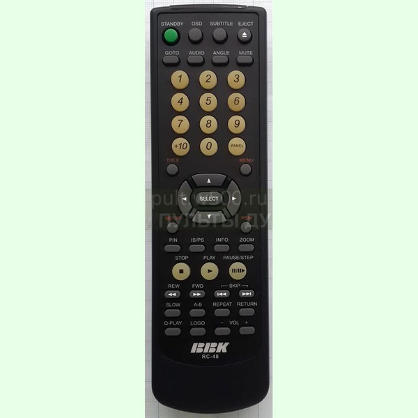 Пульт BBK RC-48 ( DVD ) оригинал купить на OZON по низкой цене (1912180457)