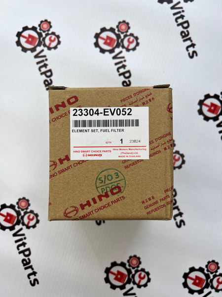 Hino Фильтр топливный арт. 23304EV052, 1 шт. купить на OZON по низкой ...