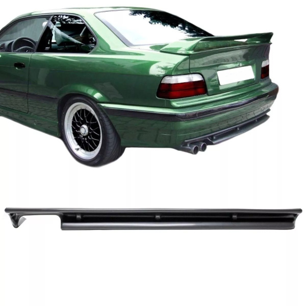 BMW E36 диффузор спойлер заднего бампера М3 стиль сток бампер LOWSTUFF ...