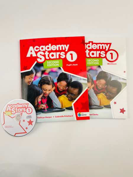 Комплект Academy Stars 1 SECOND Edition Students Book + Workbook + CD ...