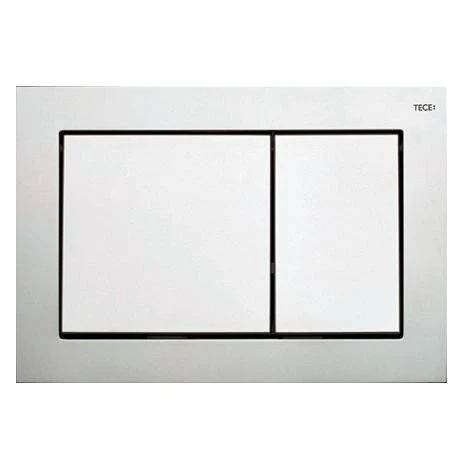 Характеристики TECE TECEbase Кнопка смыва для унитаза, пластиковая, хром матовый подробное ...