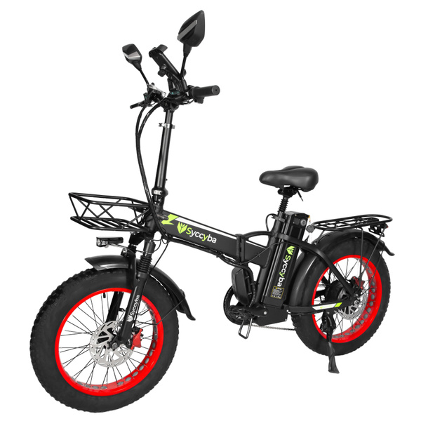 Электровелосипед Syccyba F10 48V15Ah (H1) RED купить на OZON по низкой цене (1845860445)