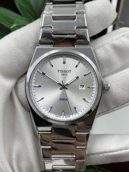 Мужские наручные часы TISSOT PRX 1853 с датой, кварцевые наручные часы. 1 год гарантия купить на ...