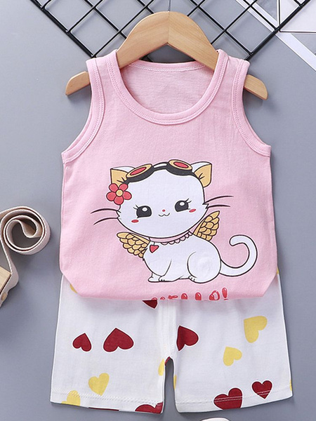 Комплект маек Девочки, Мальчики BCATON сигнальный серый, размер 74 Хлопок Спортивный Китай ...