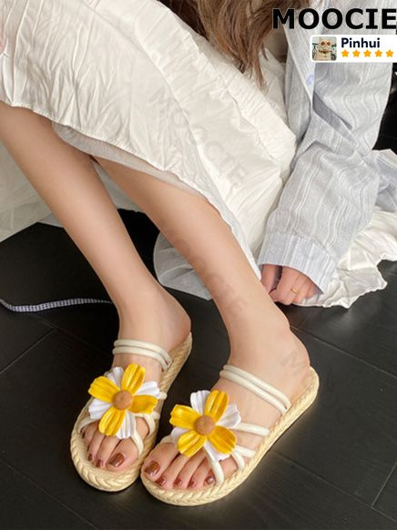 Босоножки Женский MOOCIE Без каблука, размер 38, 39 Круглый нос, Низкая модель Демисезон купить ...