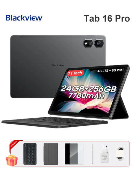 Blackview Планшет Tab16Pro-bv2024Hera 10.95", 8 ГБ / 256 ГБ серый, черный купить c доставкой на ...