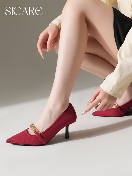 Туфли Женский SICARE Текстиль, размер 41 Стандартный средний (до 9 см) R (средняя) лодочки Китай ...