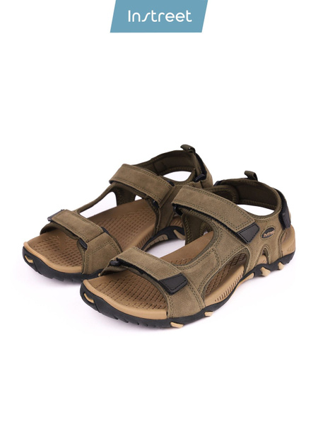Сандалии Мужской Instreet, размер 41 Текстиль, Искусственная кожа 5 Лето Россия Липучки купить c ...