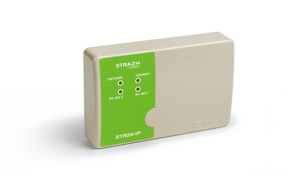 Сетевой контроллер БЕЗ КОРОБКИ STRAZH STR20-IP 12... 24 В DC RS-485 ...