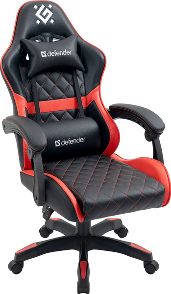 Кресло игровое Defender Codec класс 4, PU, чёрный, красный купить на OZON по низкой цене ...