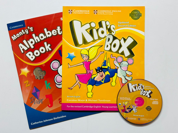 Kids Box Starter Second Edition + Monty's Alphabet Book + CD | Nixon ...