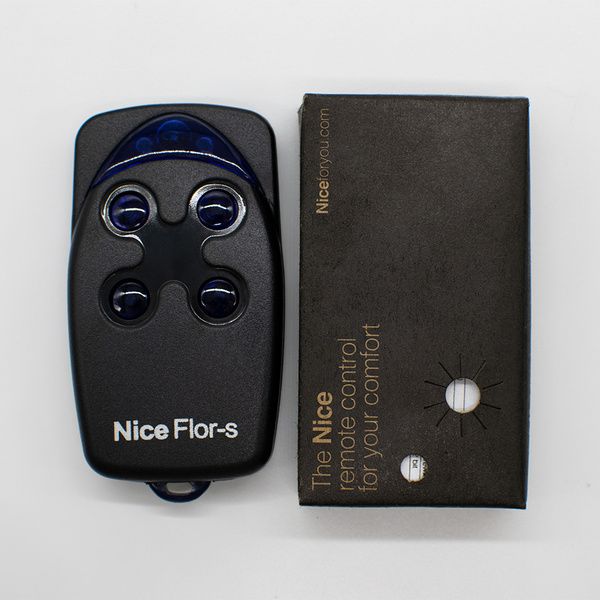 Пульт-брелок для ворот и шлагбаумов Nice Flo4R-S, 433Мгц / найс flor s купить на OZON по низкой ...