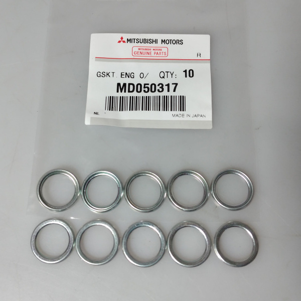 Прокладка сливной пробки Mitsubishi MD050317 SANTAMO D I ST J2 NS JA FJ ...