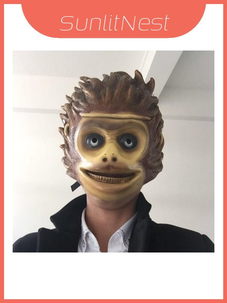 маска resin crafted monkey king sun wukong для вечеринки на хэллоуин ...