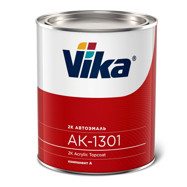 Акриловая эмаль, Эмаль АК-1301 RAL 1023 желтый 0,85кг VIKA купить на ...