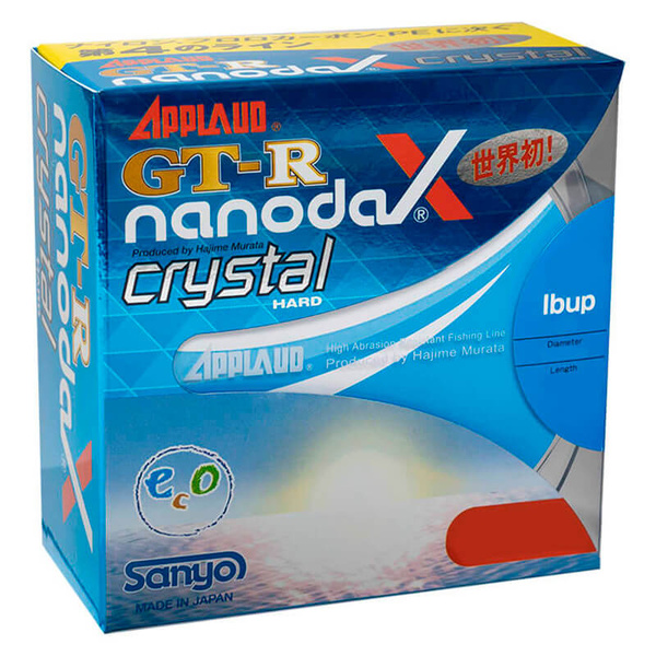 Монофильная леска для рыбалки Sanyo Леска Nylon Applaud GT-R NanodaX Crystal Hard 100m по 100 м ...