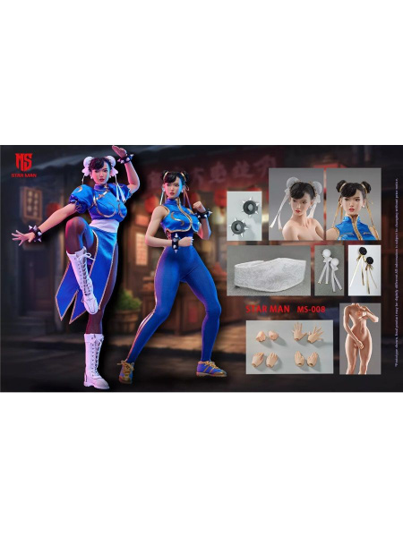 фигурки Star man Toys STREET FIGHTER 1/6 Series Action Figures Chun-Li ...