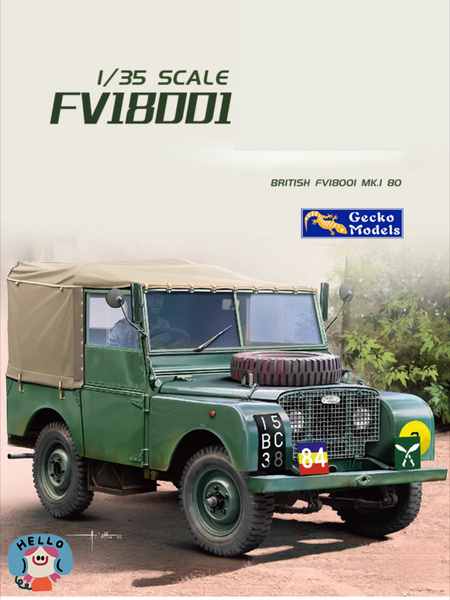 Gecko Models 1/35 British FV18001 Mk. I 80 Модель транспортного ...