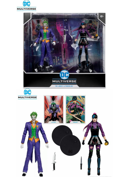 Фигурка McFARLANE TOYS Двойной набор DC Punchline Clown Совершенно ...