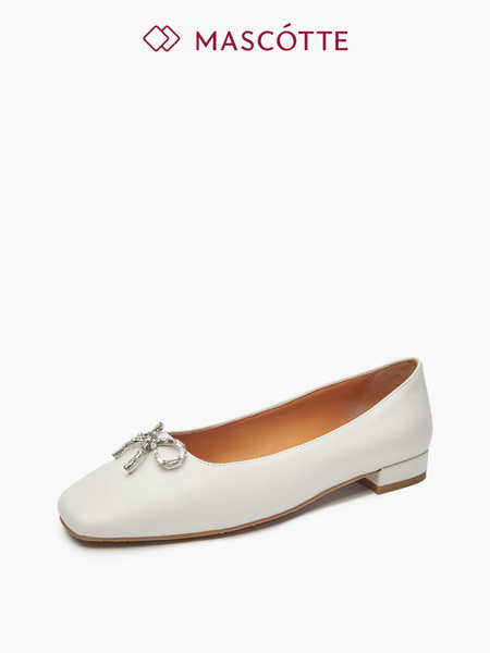 Туфли Женский Mascotte Натуральная кожа, размер 38 Стандартный низкий (до 4 см) 3 лодочки Россия ...