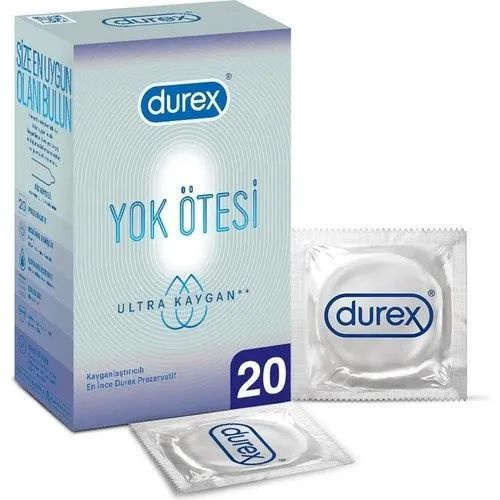 Durex Invisible regular fit, ультра скользкие презервативы 20 шт ...